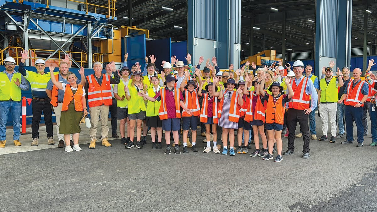 New recycling sorting centre officially opened